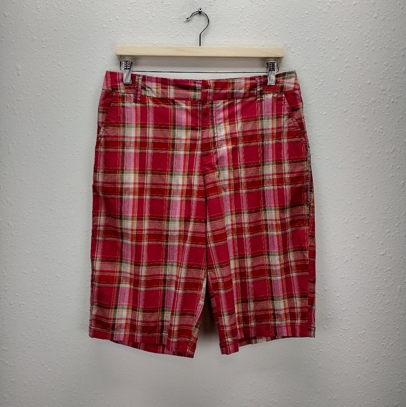 Caribbean Joe | Shorts | Caribbean Joe Shorts Womens Eight Plaid ...